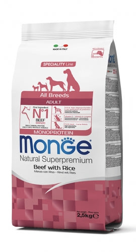 MONGE - All Breeds Monoprotein Beef | Kućna dostava - Kuce i Mace